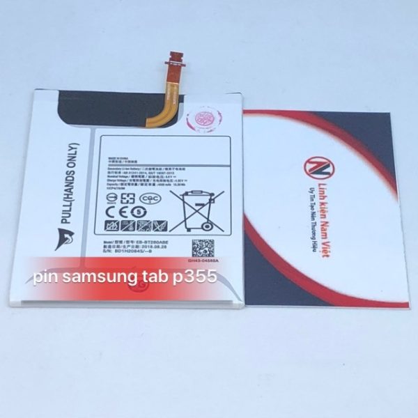 Pin Samsung tab P355 2000mAh chất lượng cao