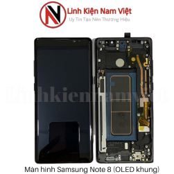 Màn hình Samsung Note 8 (Oled khung) đen