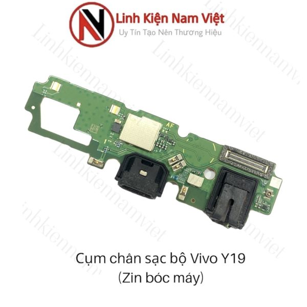 Cụm chân sạc bộ Vivo Y19 (Zin máy)